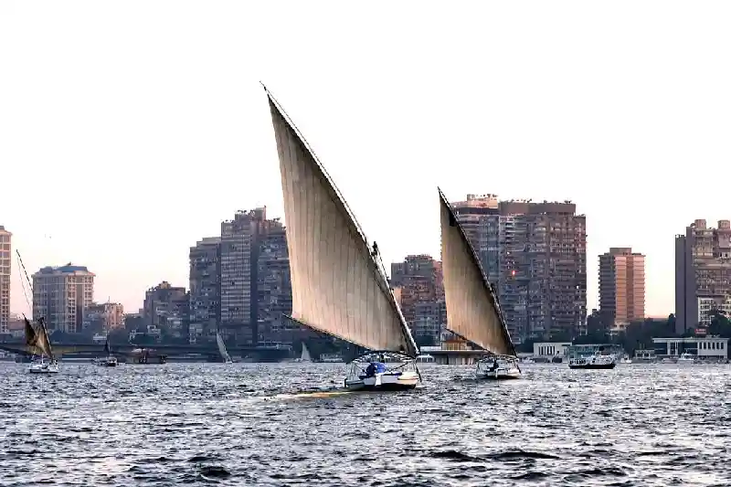 Feluca sul Nilo, Escursione in feluca al Cairo